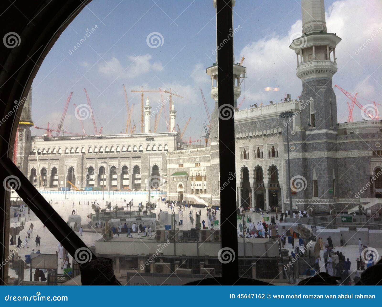 Mecca under construction editorial photography. Image of construction ...