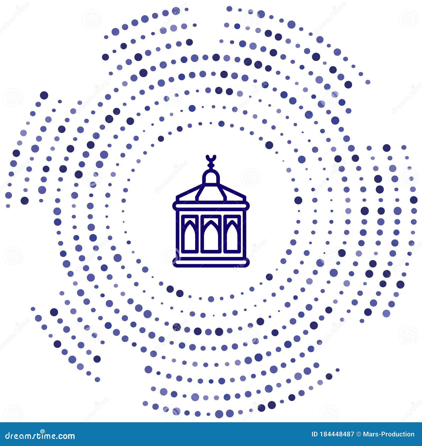 Mecca Vector Icon. Mecca Editable Stroke. Mecca Linear Symbol for Use ...