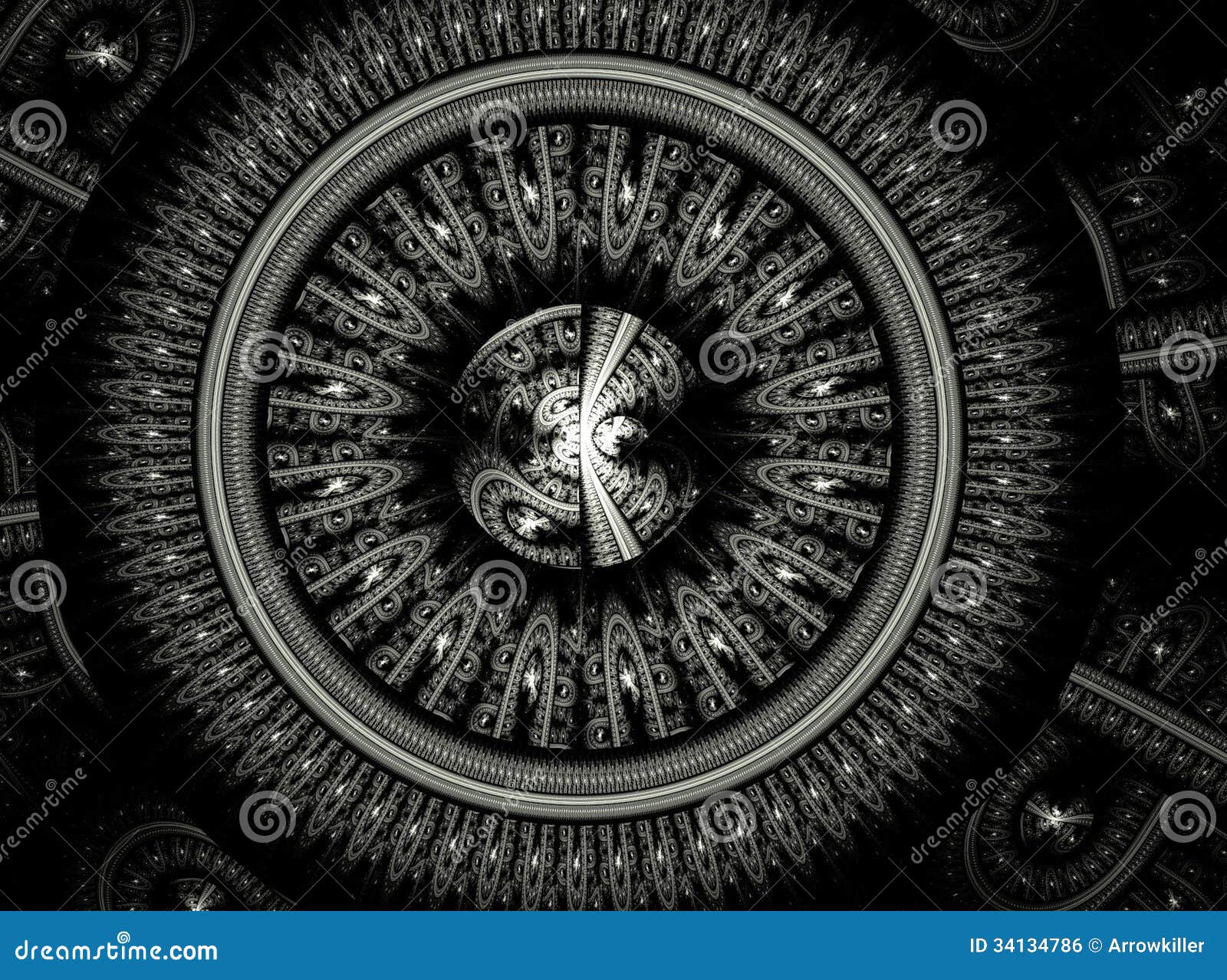 Mech stock illustration. Illustration of mechanics, artwork - 34134786