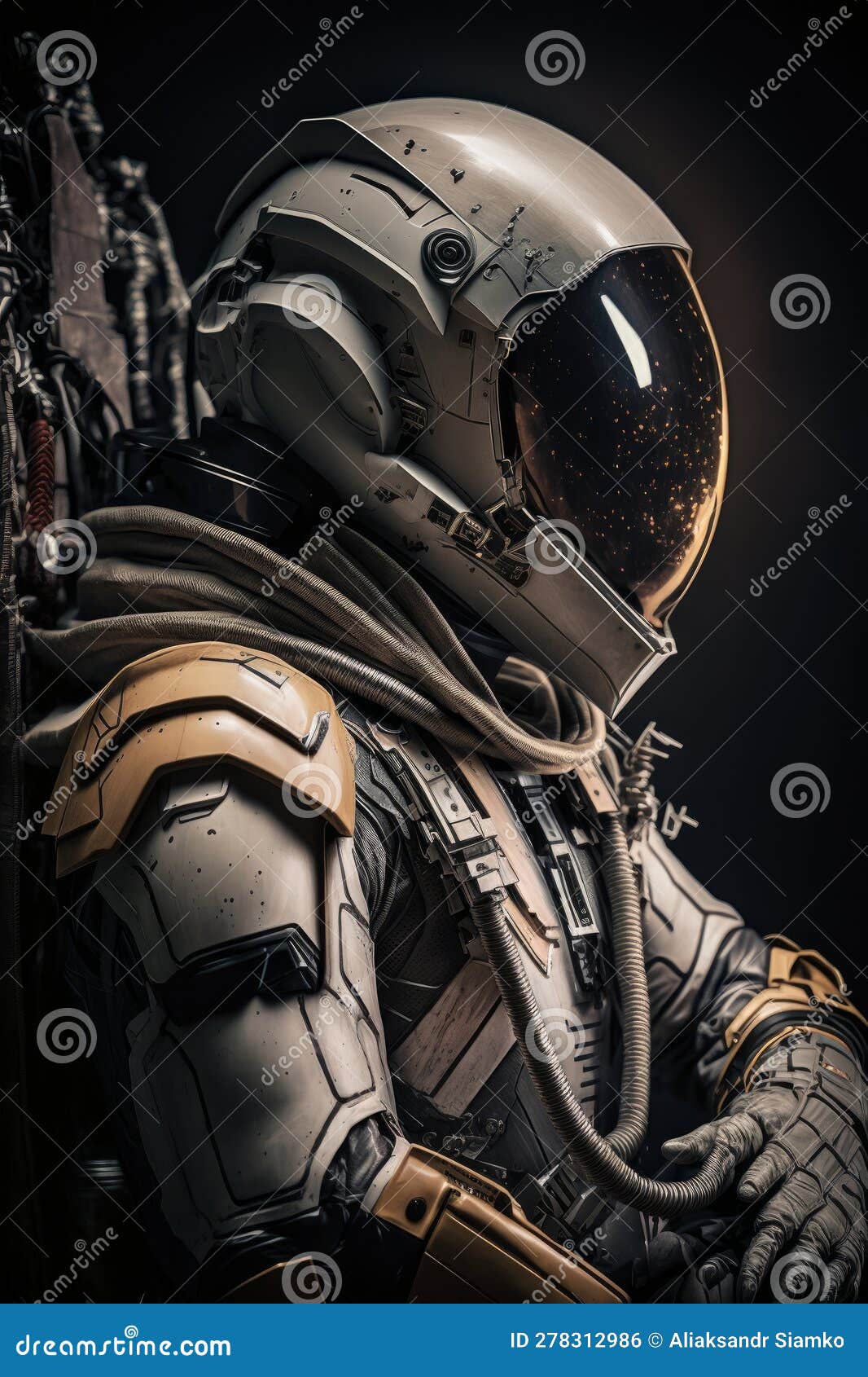 Mech Suit Space Suit Combining Space Age Technology and Advanced ...