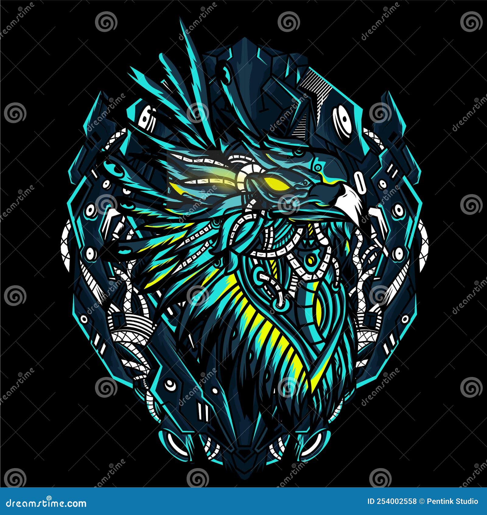 Mythology Phoenix And Spiritual Swan Stock Photo | CartoonDealer.com ...