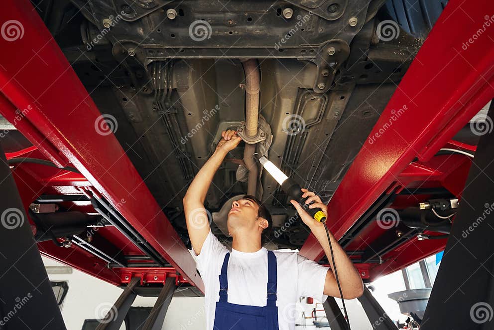 Mechanic stock image. Image of indoors, copy, person - 10212249