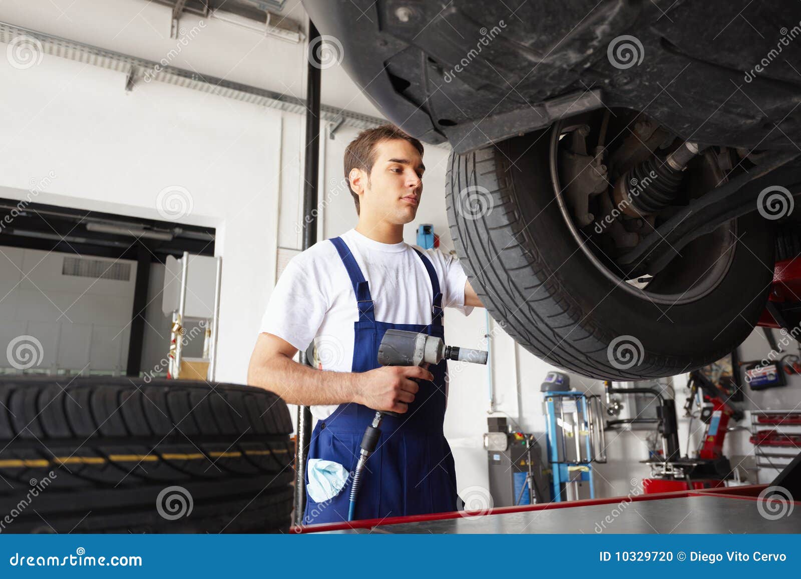 Mechanic stock photo. Image of caucasian, broken, length - 10329720