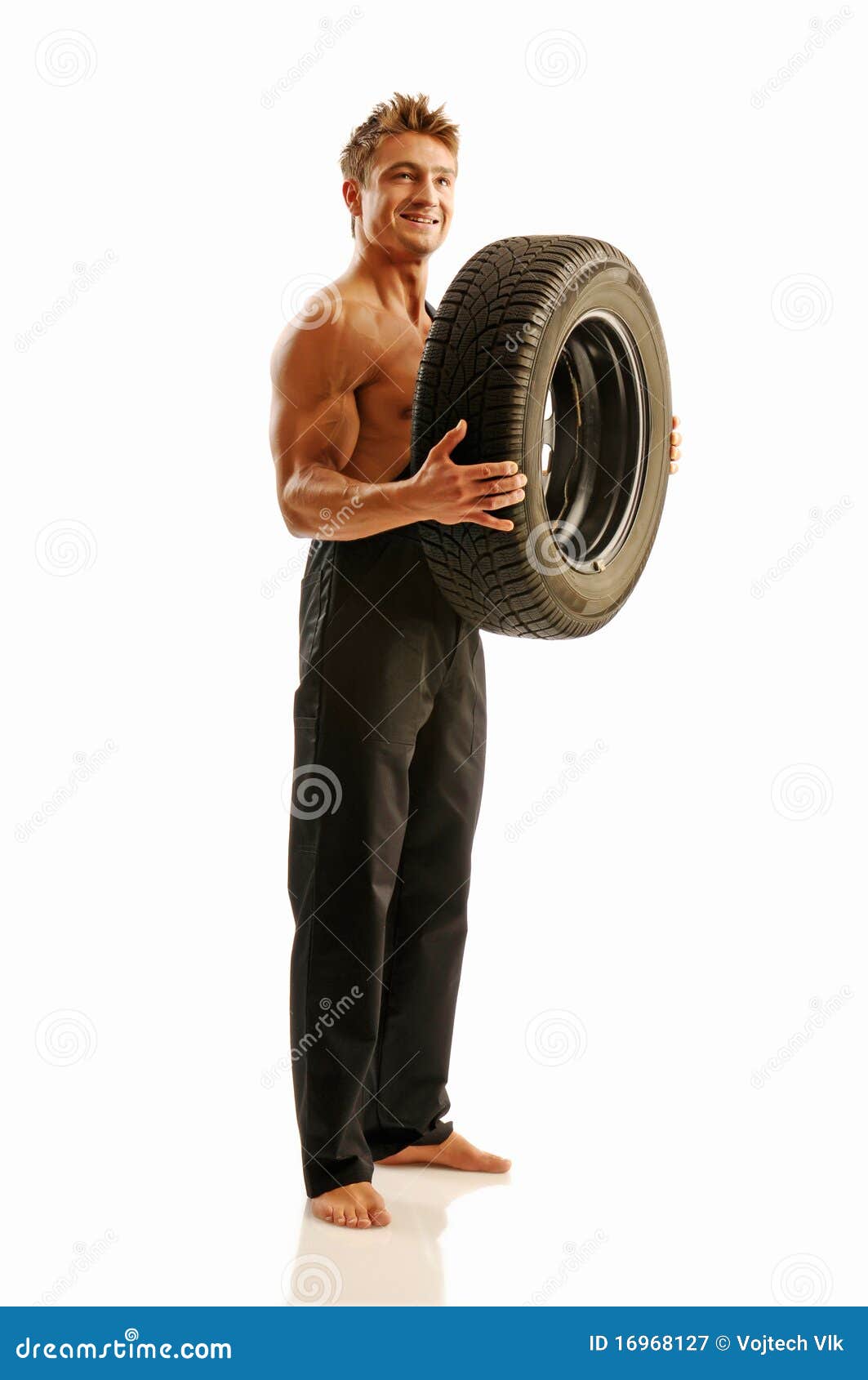 Mechanic stock image. Image of technician, muscular, muscle - 16968127