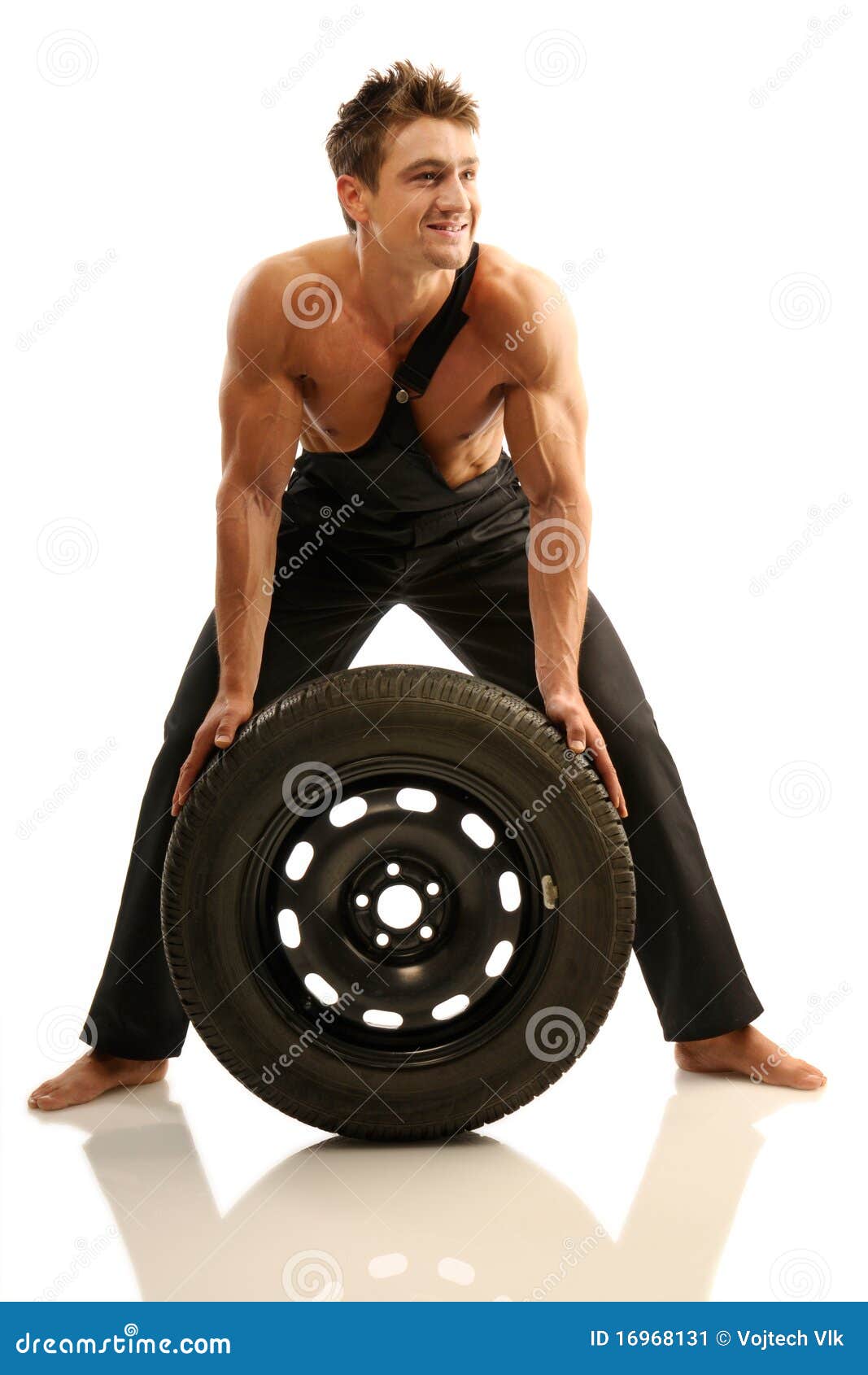 Mechanic stock image. Image of strength, worker, overalls - 16968131