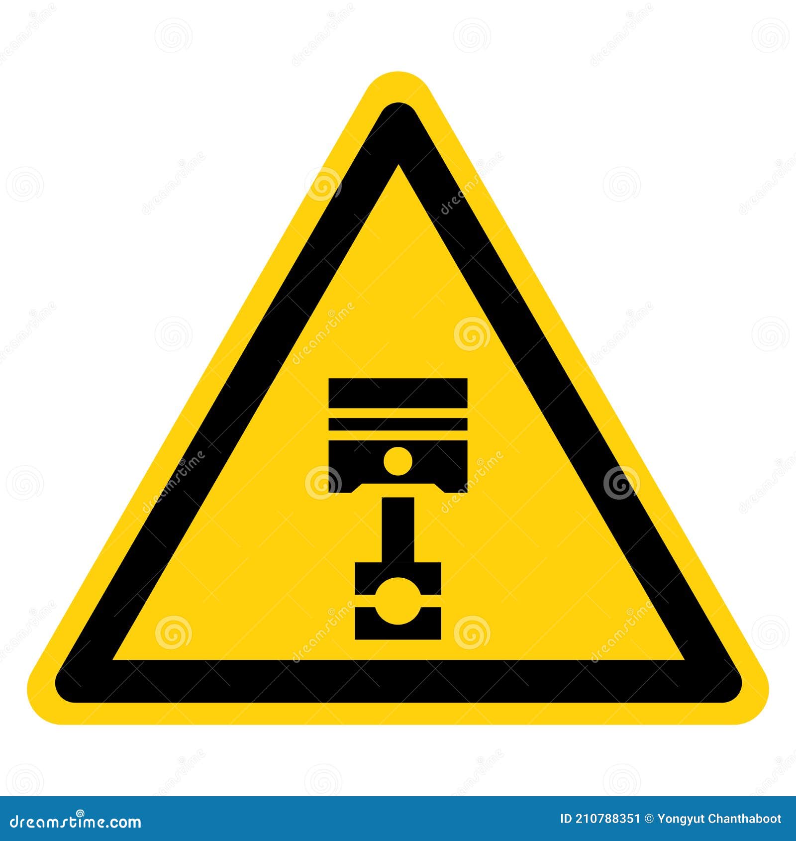 Mechanic Area Symbol Sign, Vector Illustration, Isolate on White ...