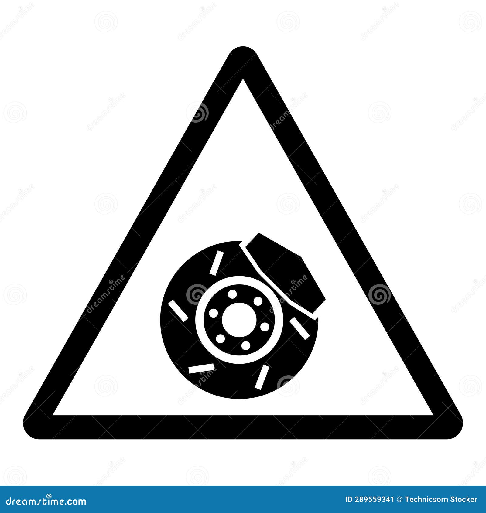 Mechanic Area Symbol Sign, Vector Illustration, Isolate on White ...