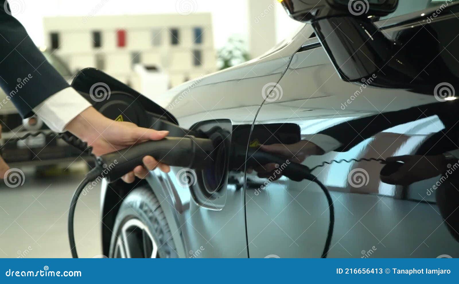 Mechanic Assembling the Electric Car Battery. EV Stock Video - Video of ...