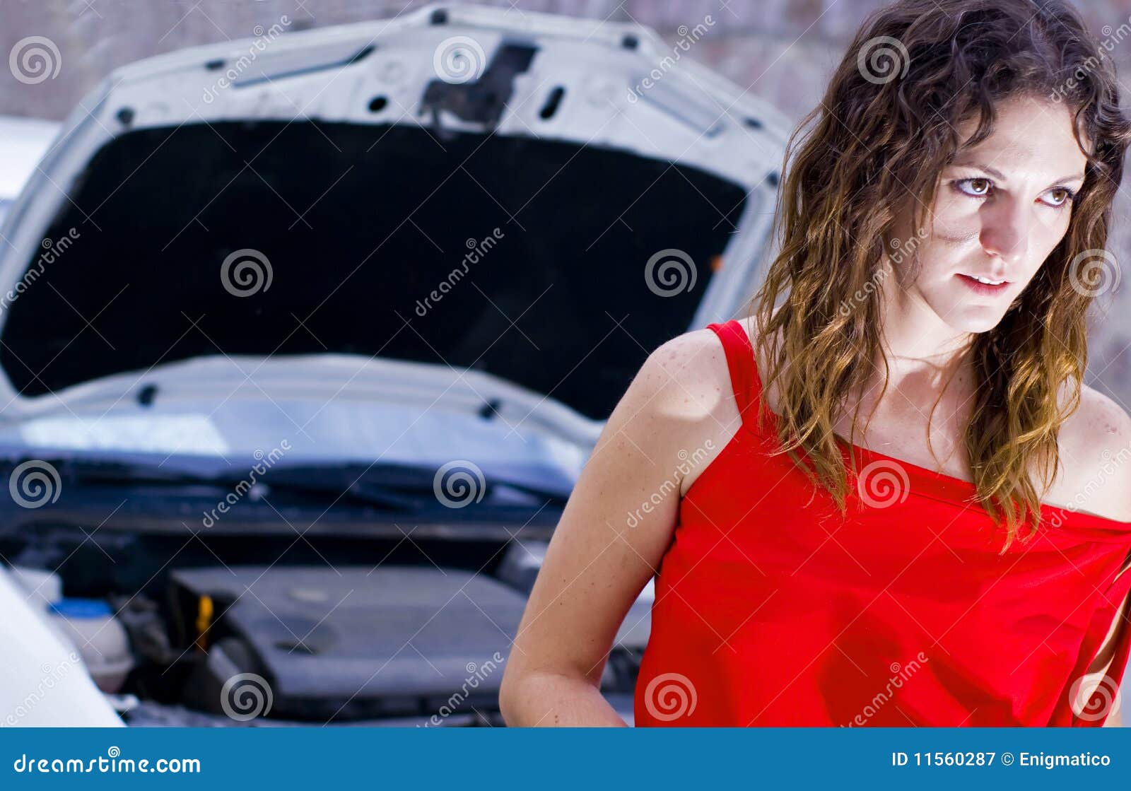 Mechanic car help stock image. Image of repairing, adult - 11560287