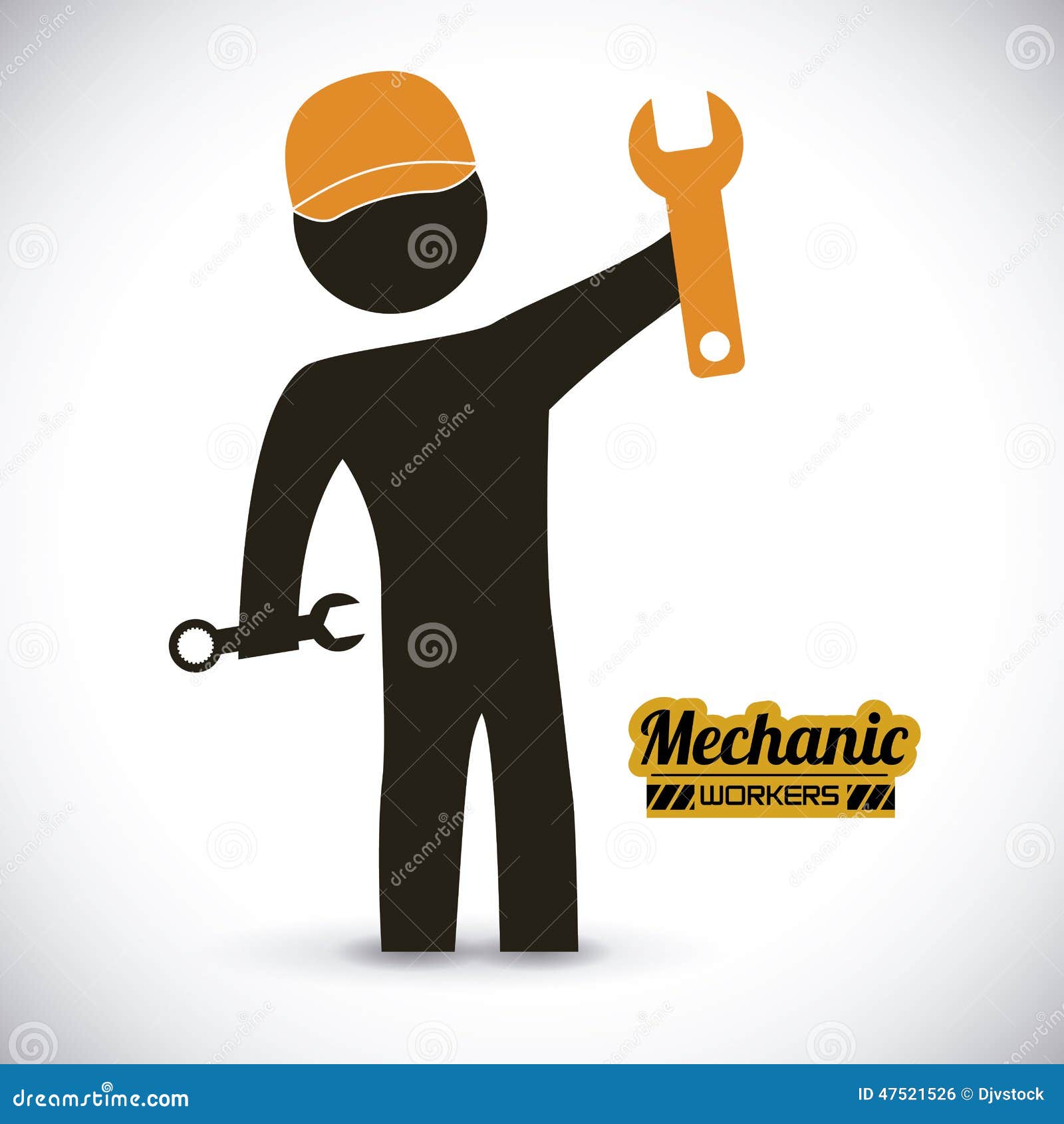Mechanic design stock vector. Illustration of symbol - 47521526