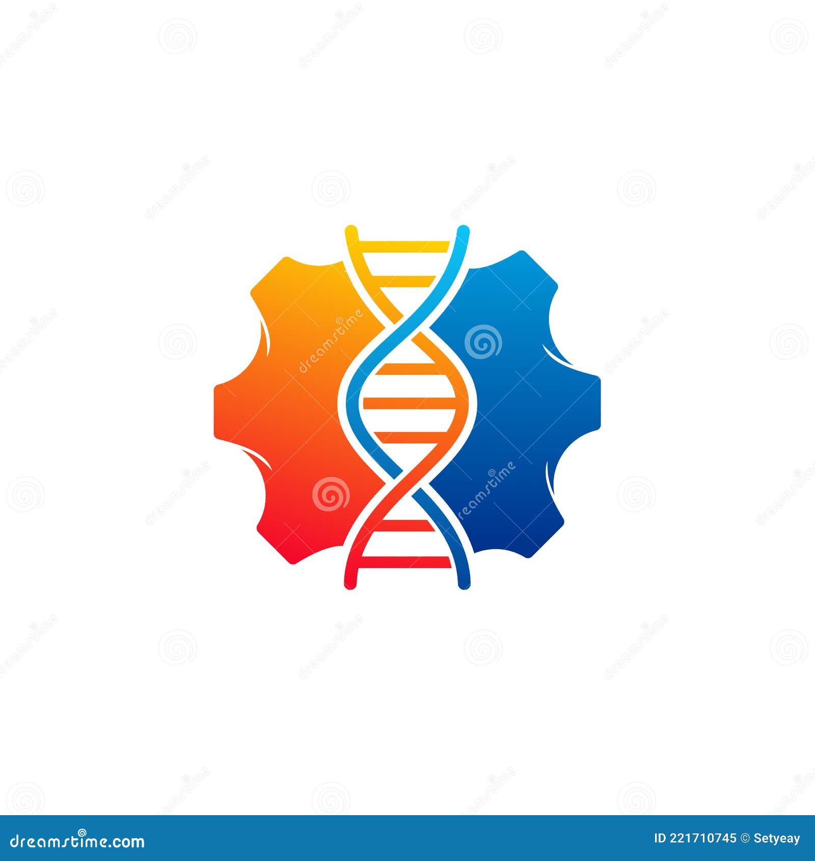 Mechanic DNA Logo Vector Template, Creative DNA Logo Design Concepts ...