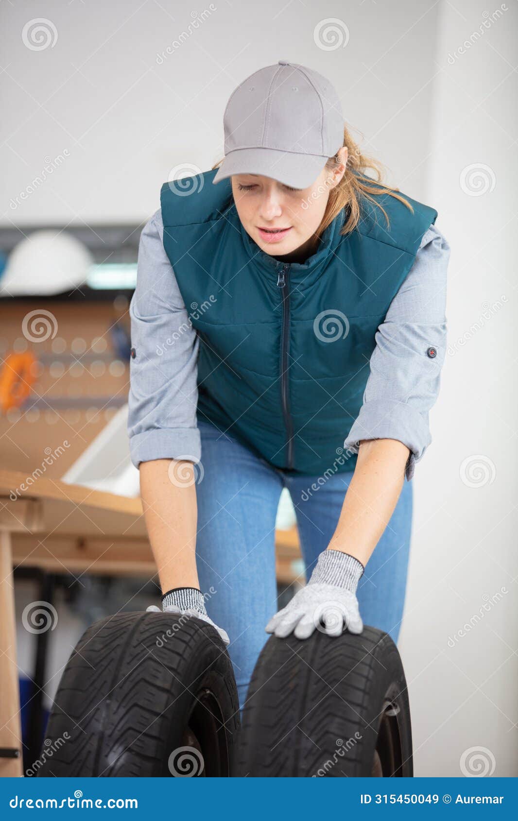 Mechanic And Female Apprentice Looking At Exploded Diagram Royalty-Free ...