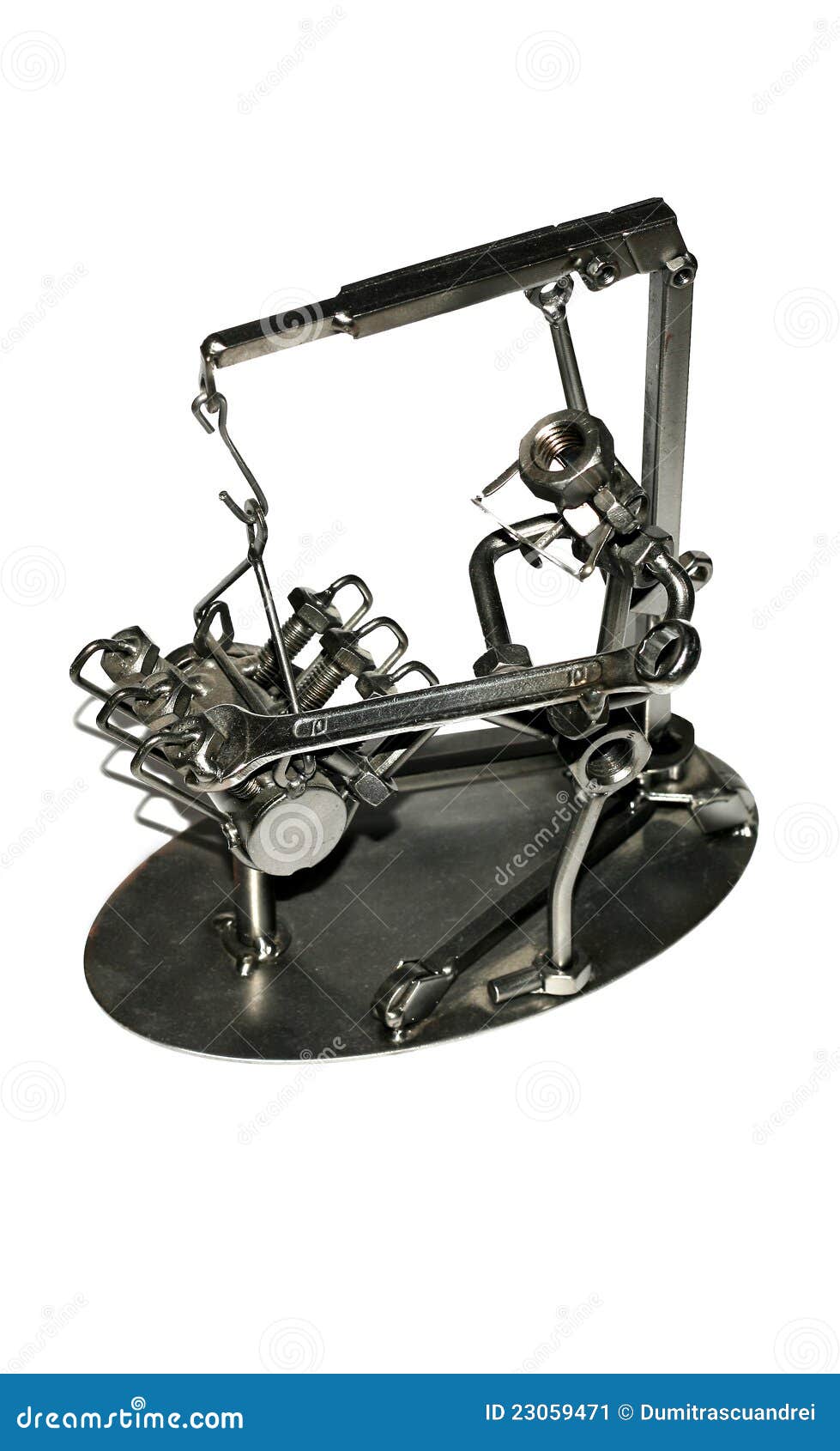 Mechanic iron toy stock image. Image of iron, bolts, object - 23059471