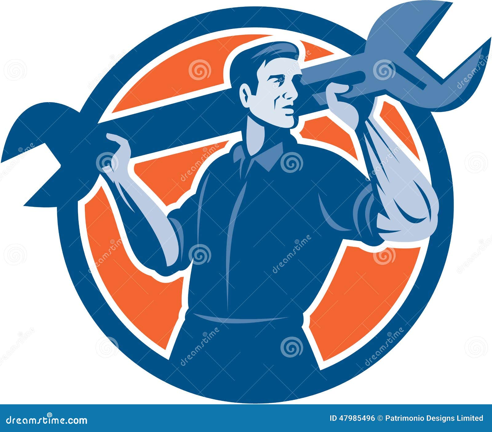 Wrench Circle Stock Illustrations – 8,056 Wrench Circle Stock ...