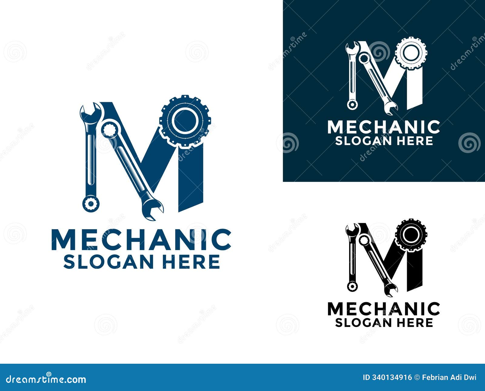 Mechanic Logo Design, Services, Engineering ,repair, Maintenance Work ...