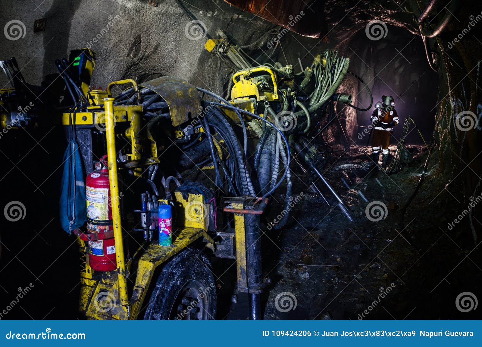 Machinist stock photo. Image of power, helmet, work - 109424206
