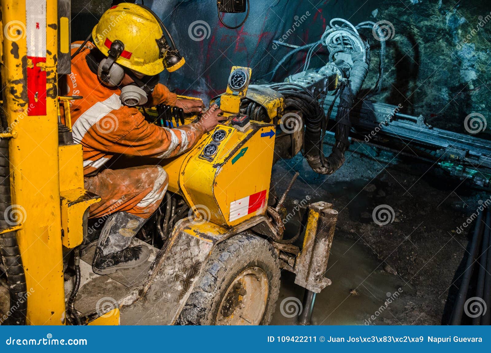 Machinist stock image. Image of safety, miner, professional - 109422211