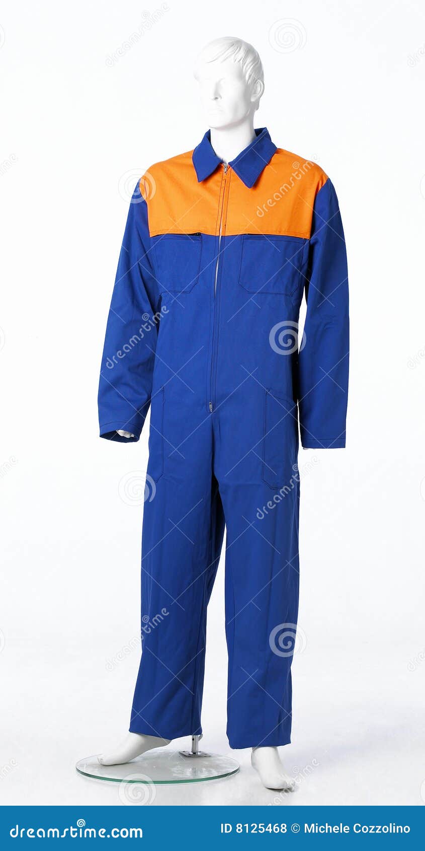 Mechanic s uniform stock photo. Image of overalls, blue - 8125468