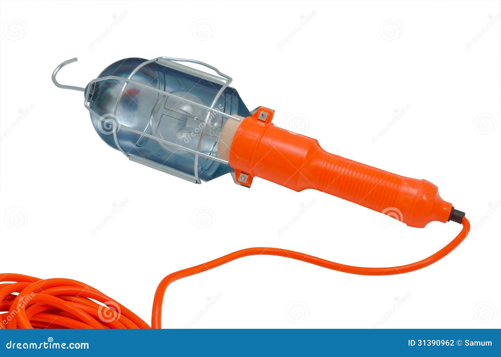 Mechanic s work lamp stock photo. Image of lamp, construction - 31390962