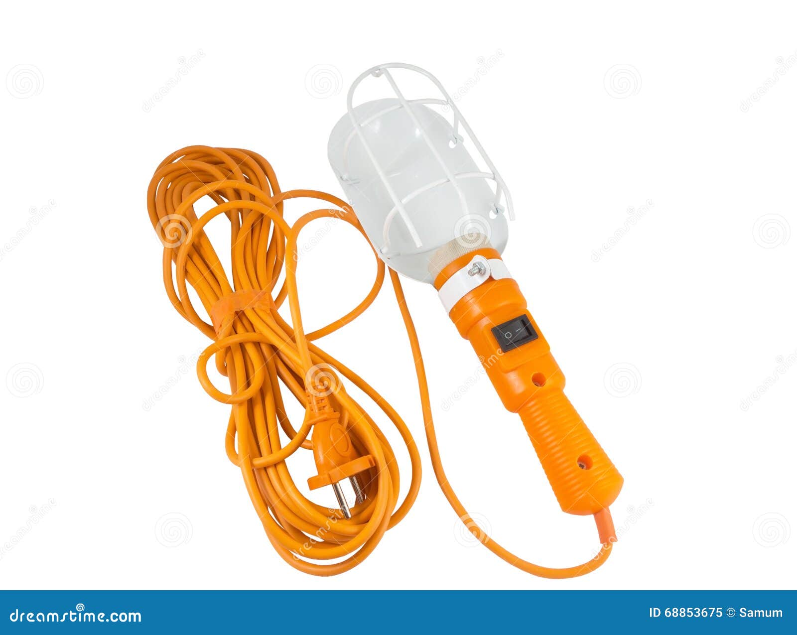 Mechanic s work lamp stock image. Image of bulb, idea - 68853675