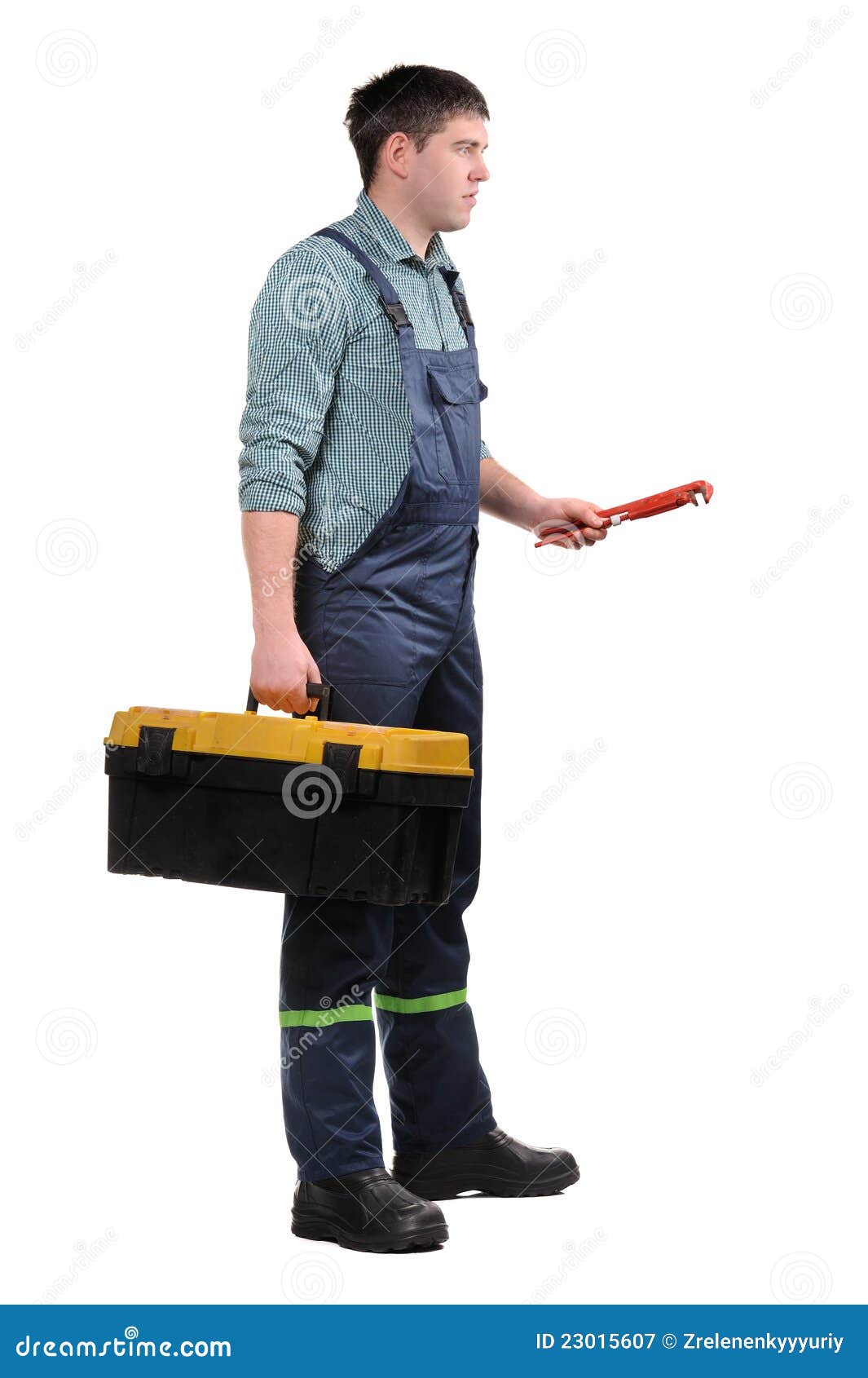 Mechanic with tools stock image. Image of holding, assistance - 23015607
