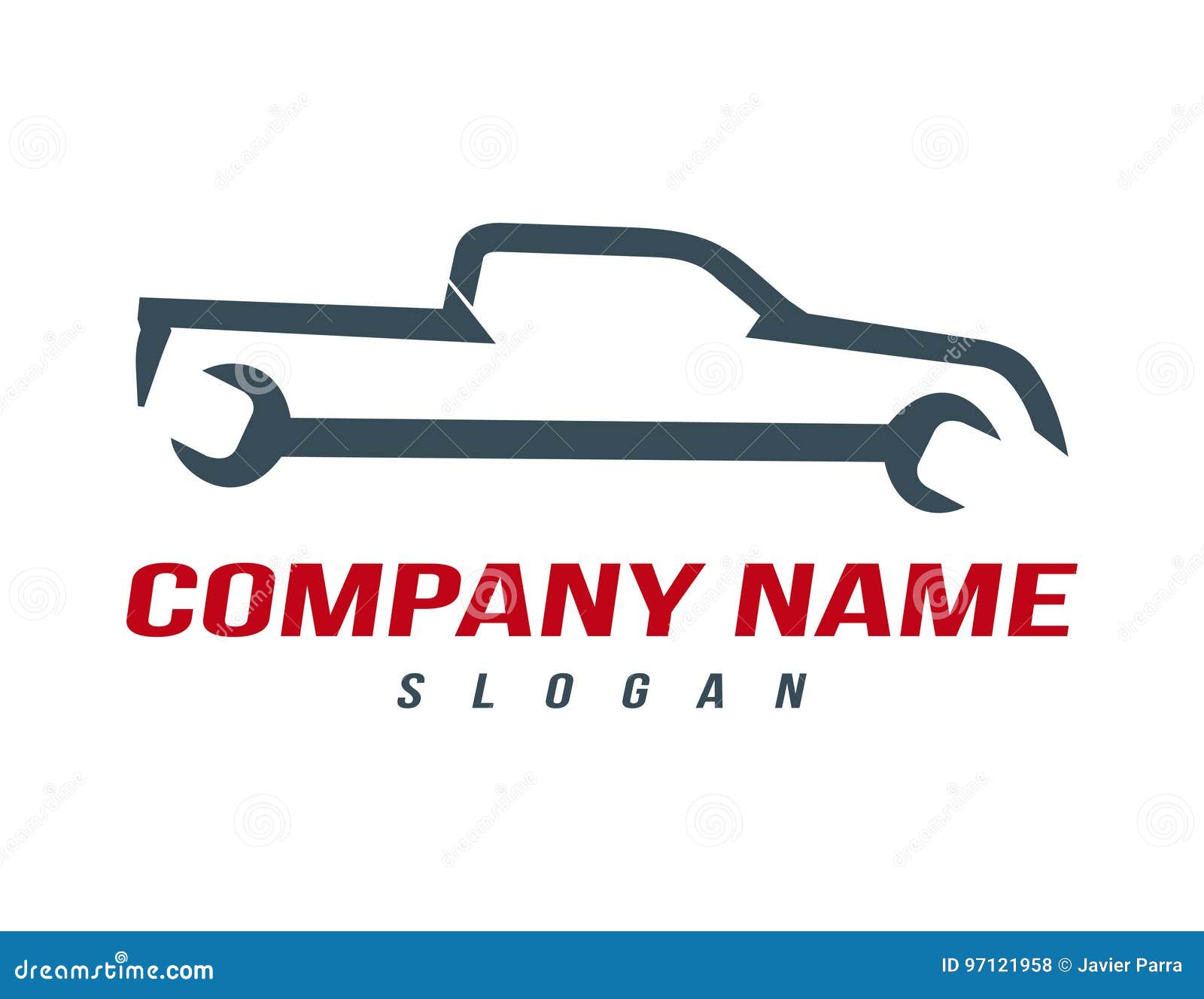 Truck Mechanic Logo