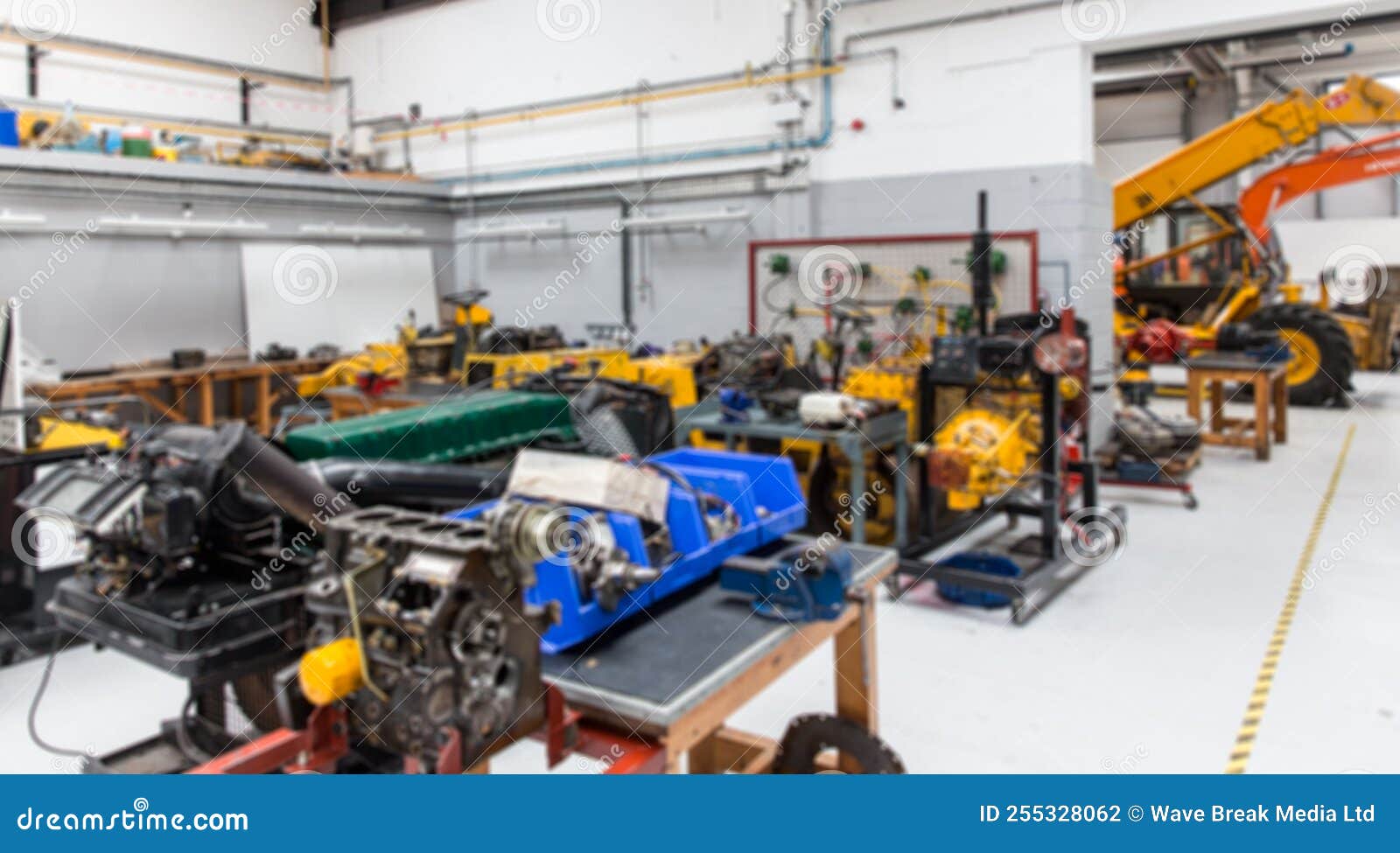 Mechanic workshop stock photo. Image of technology, workshop - 255328062