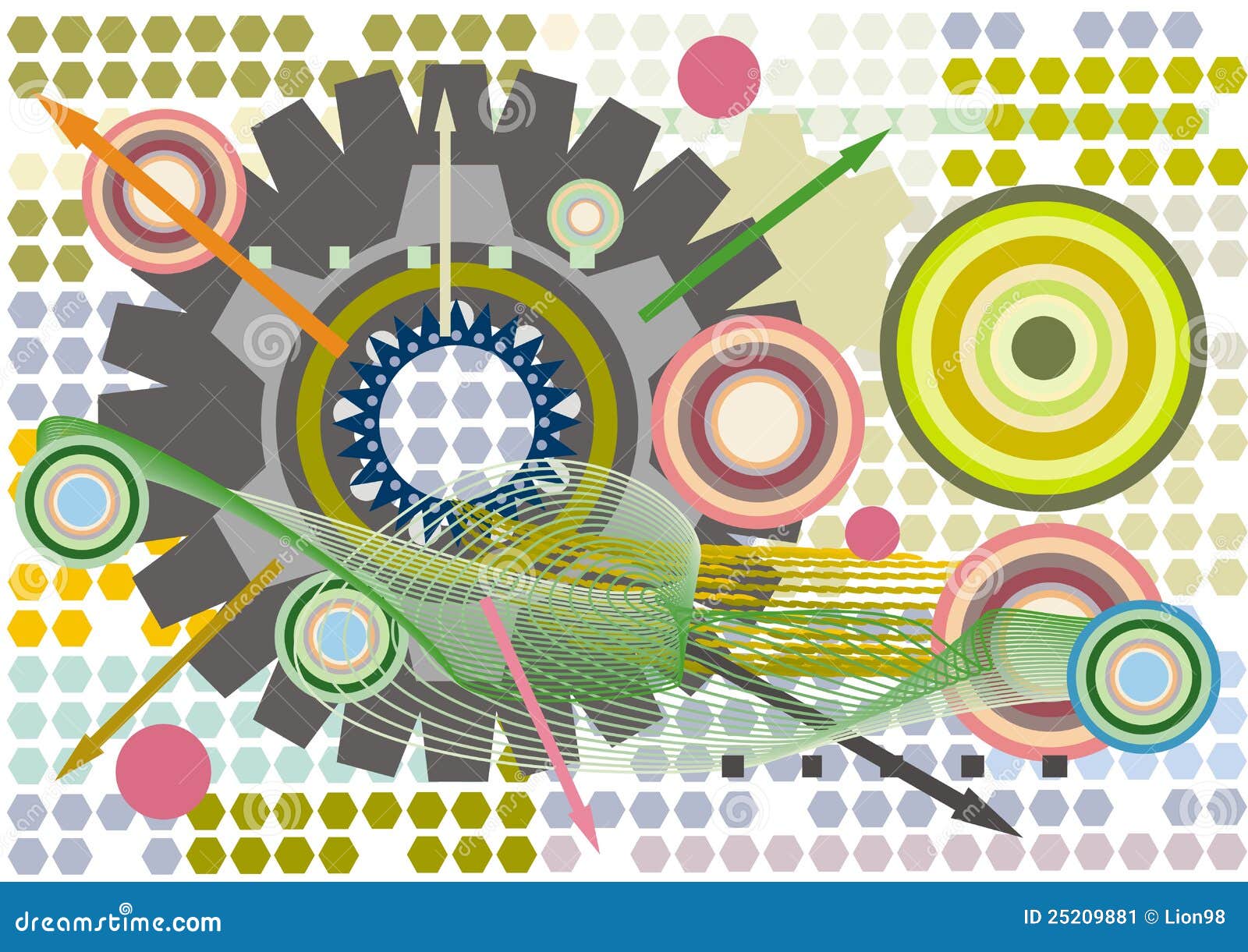 Mechanical Abstract Background Stock Vector - Illustration of idea ... Mechanical Abstract Background Stock Vector - Illustration of idea ...