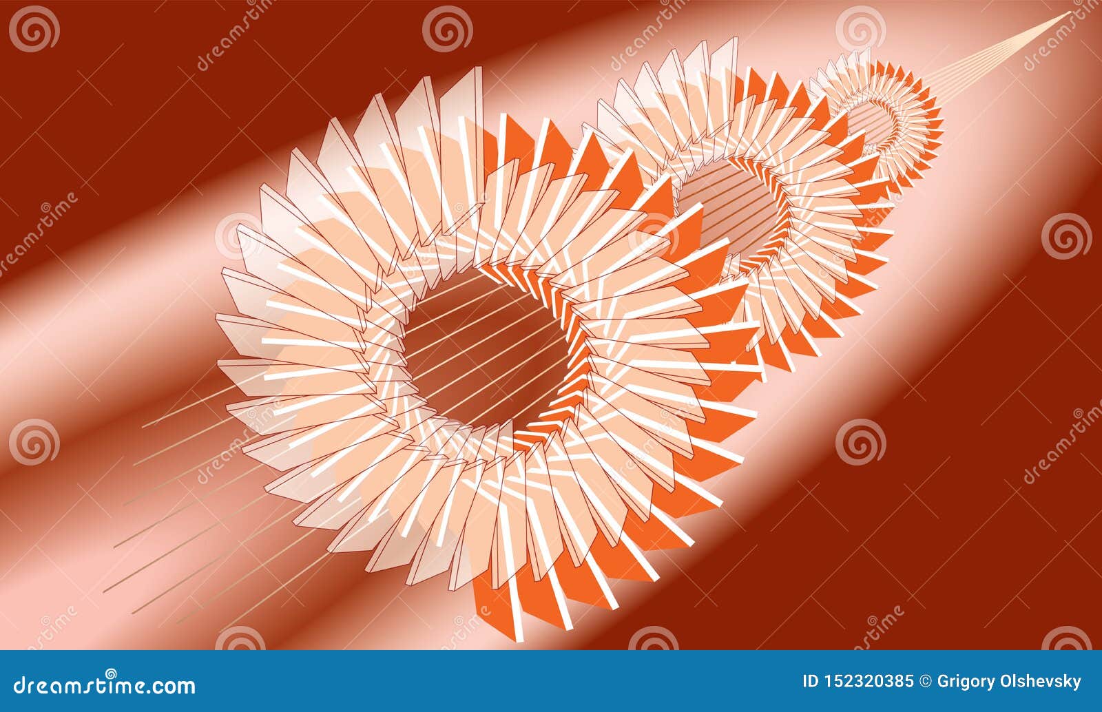 Mechanical Abstract Background. Stylized Images of Gears Stock Vector ...