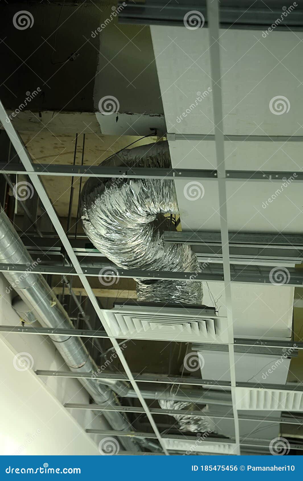 Mechanical Air Conditioning System Diffuser Outlet Stock Photo - Image ...