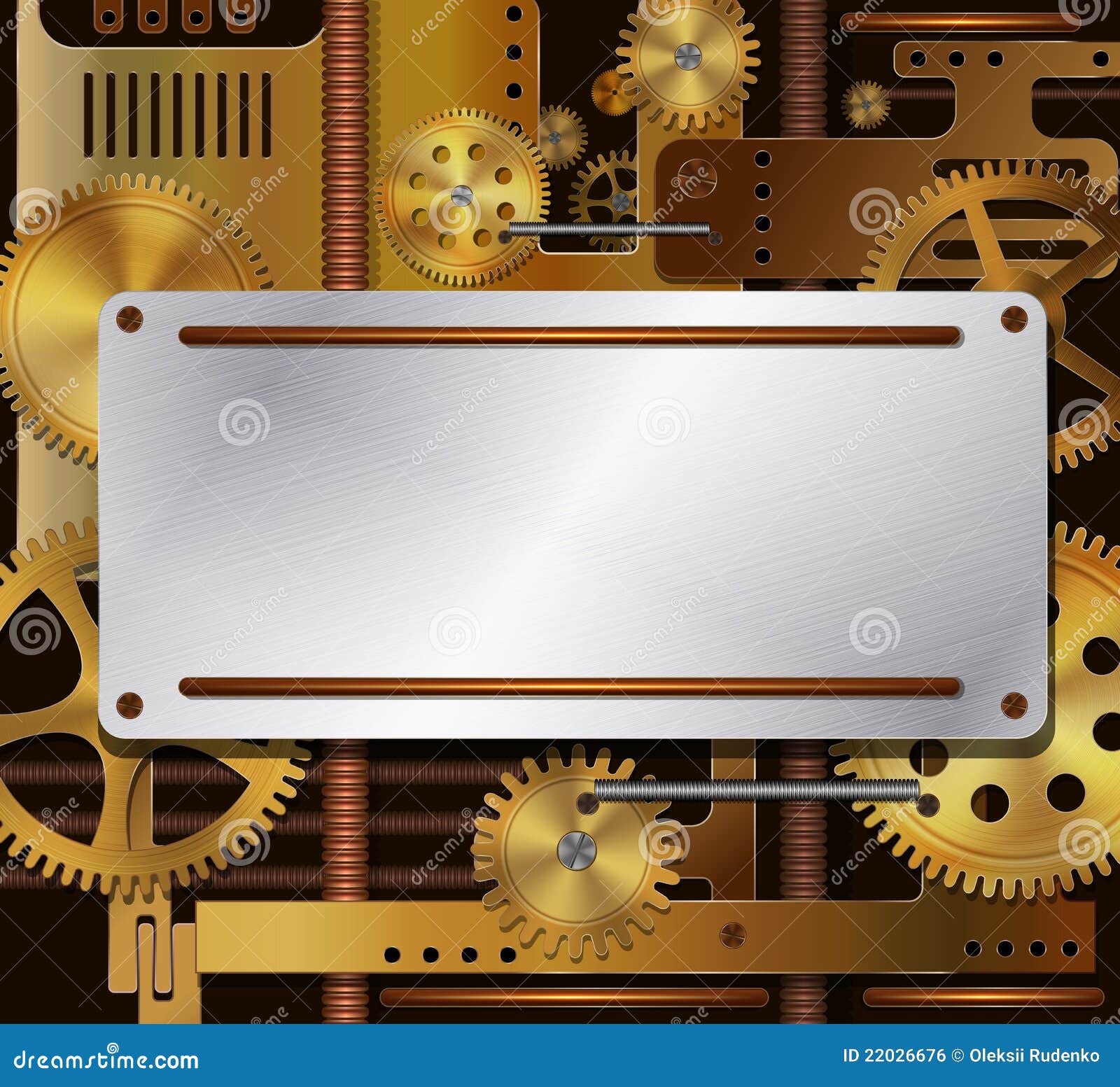 Mechanical Background Vector Illustration | CartoonDealer.com #14739946