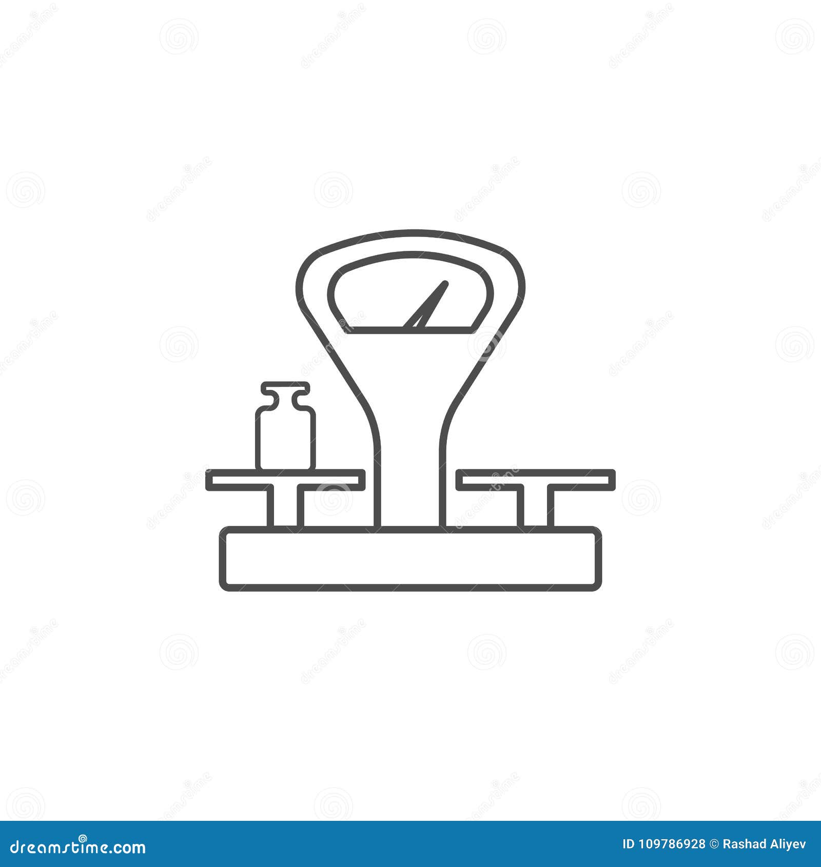 Mechanical Balance with Load Icon. Element for Mobile Concept and Web ...