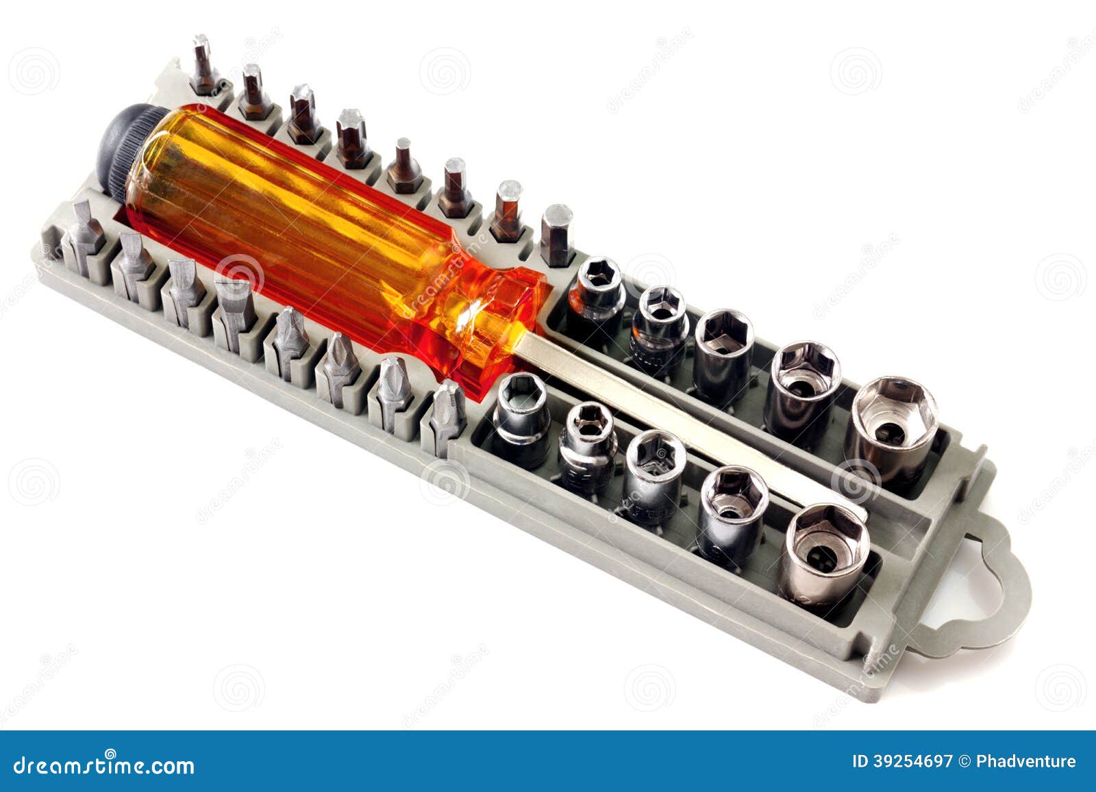Mechanical bit tool set stock image. Image of iron, mechanical - 39254697