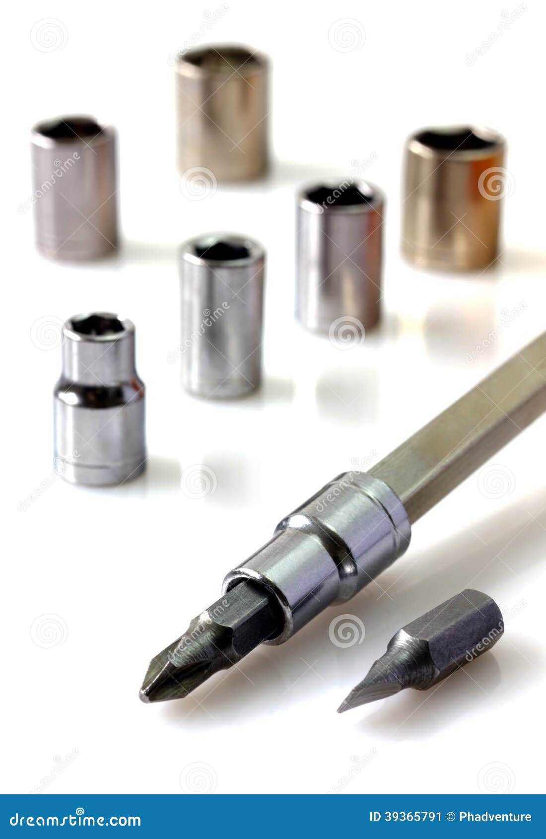 Mechanical bit tool set stock image. Image of construction - 39365791