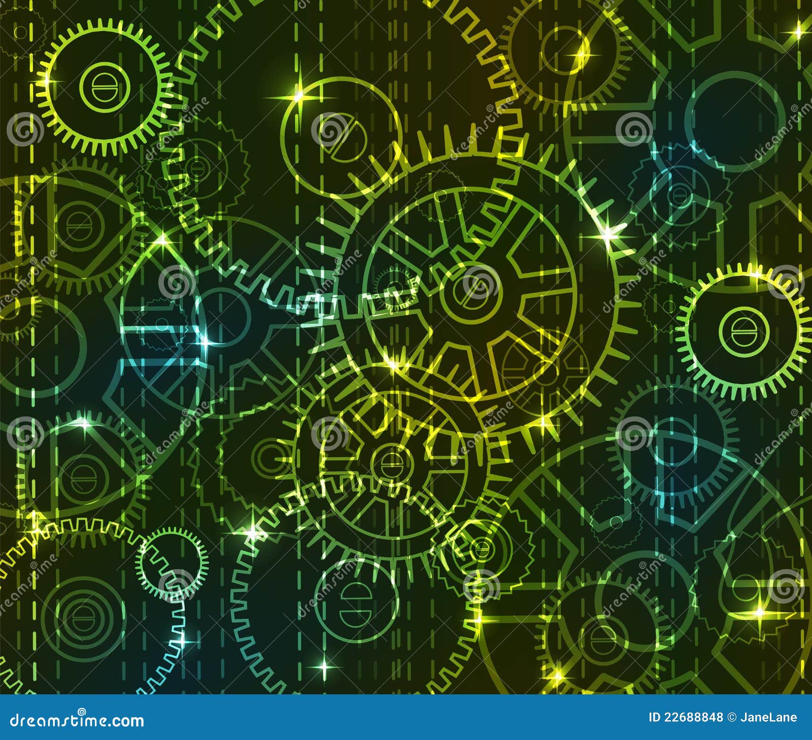 Mechanical Black Background Stock Vector - Illustration of graphic ...