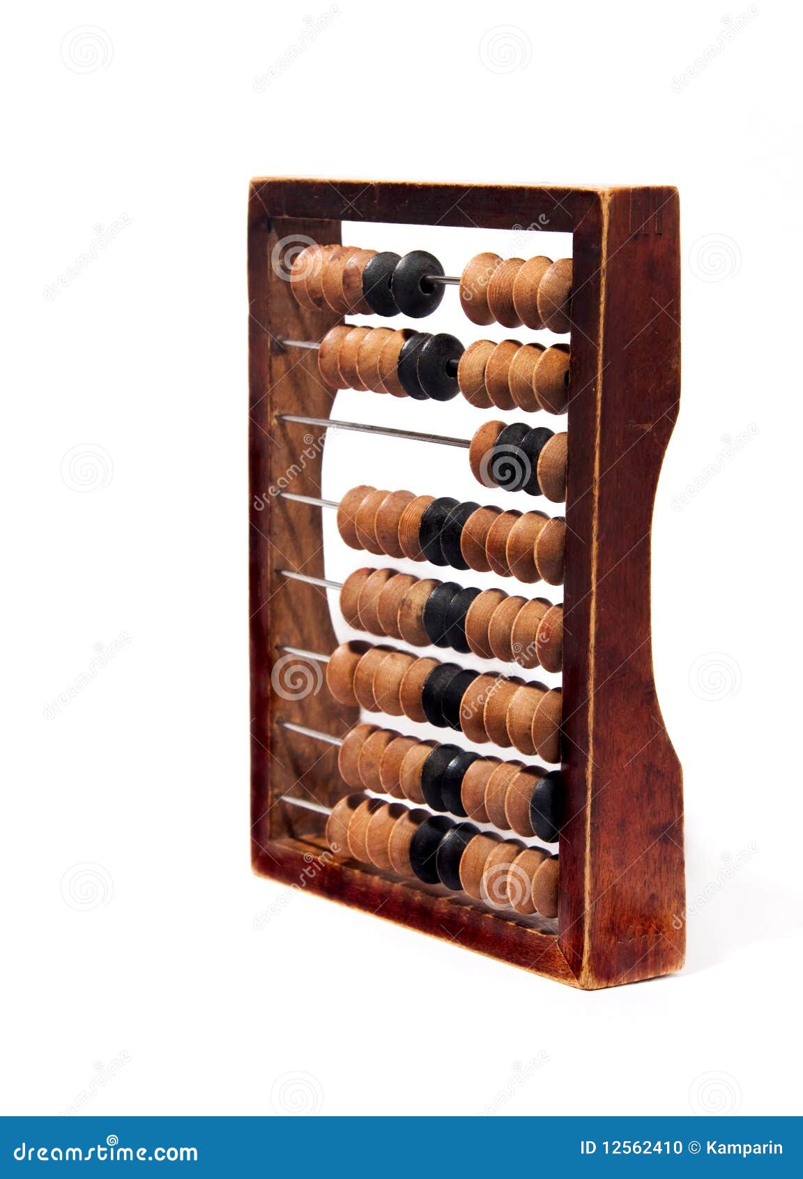 Mechanical calculator. stock photo. Image of abacus, retro - 12562410