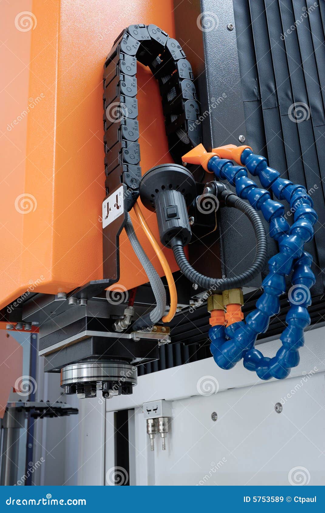 Mechanical chuck stock image. Image of machine, machinery - 5753589