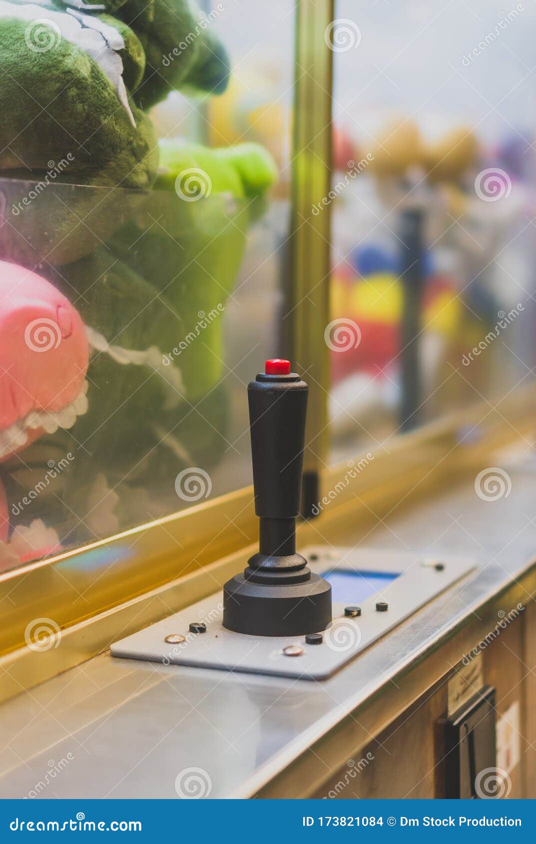Mechanical Claw Game Machine. Stock Photo - Image of game, equipment ...
