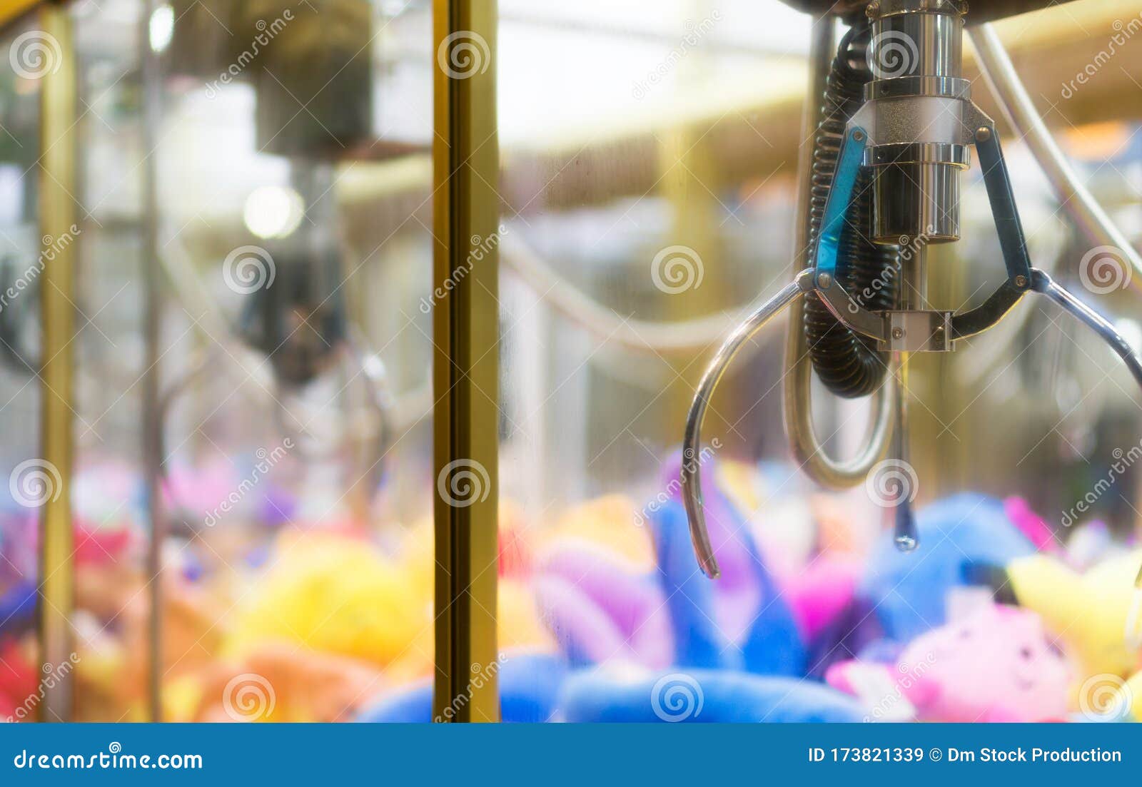 Mechanical Claw Game Machine. Royalty-Free Stock Photo | CartoonDealer ...