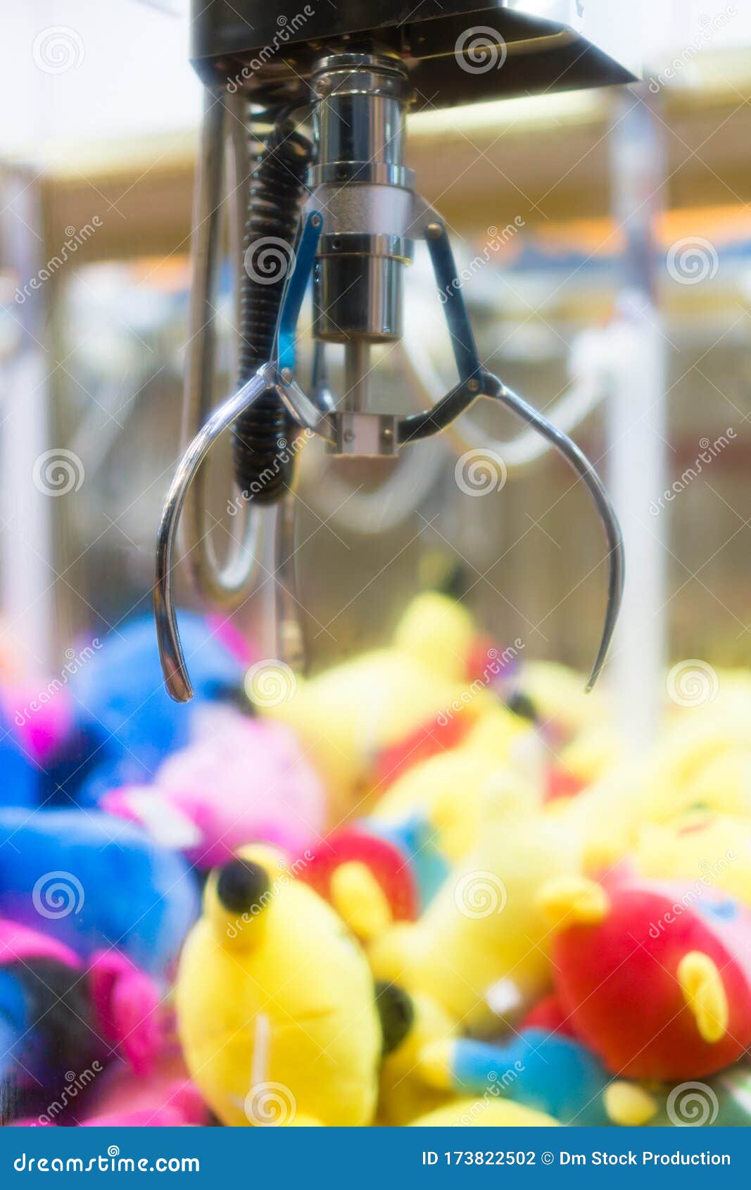 Mechanical Claw Game Machine. Royalty-Free Stock Photo | CartoonDealer ...