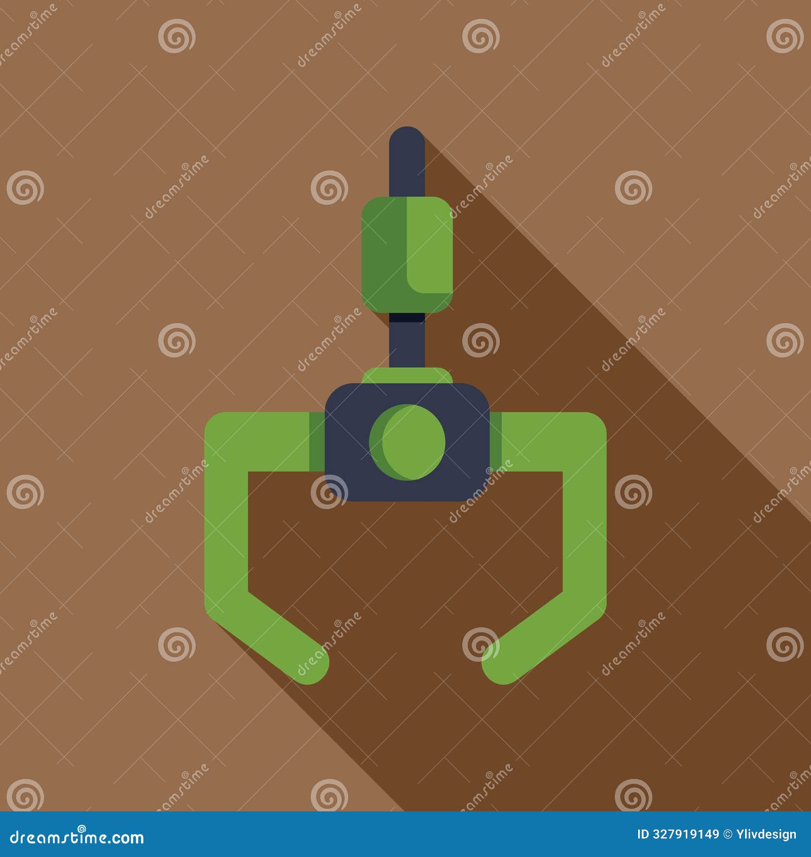 Mechanical Claw Grabbing an Object, Robotics Technology Concept Stock ...