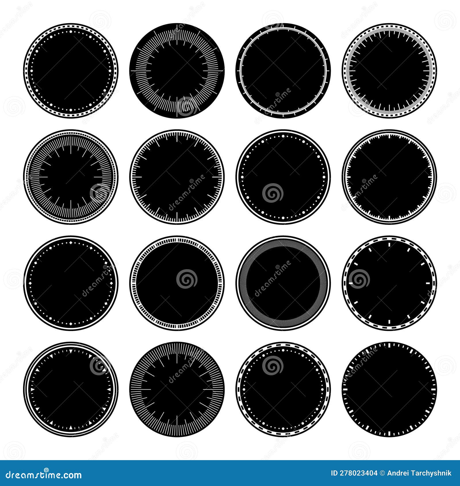 Measuring Circle Scale. Level Indicator, Measurement Acceleration ...