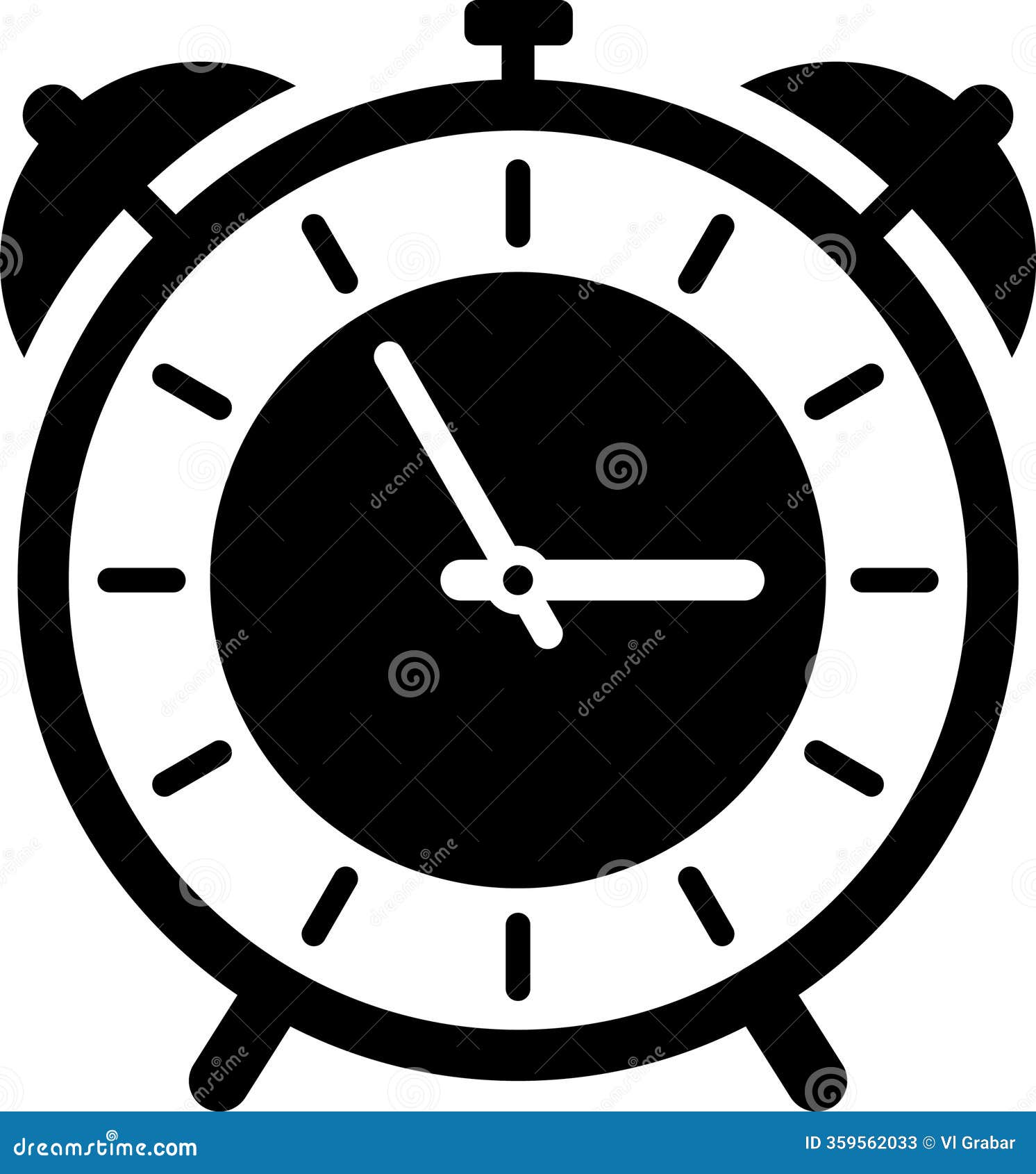 Mechanical Clock Icon. Time Symbol. Clock Time Sign Icon Mechanical ...