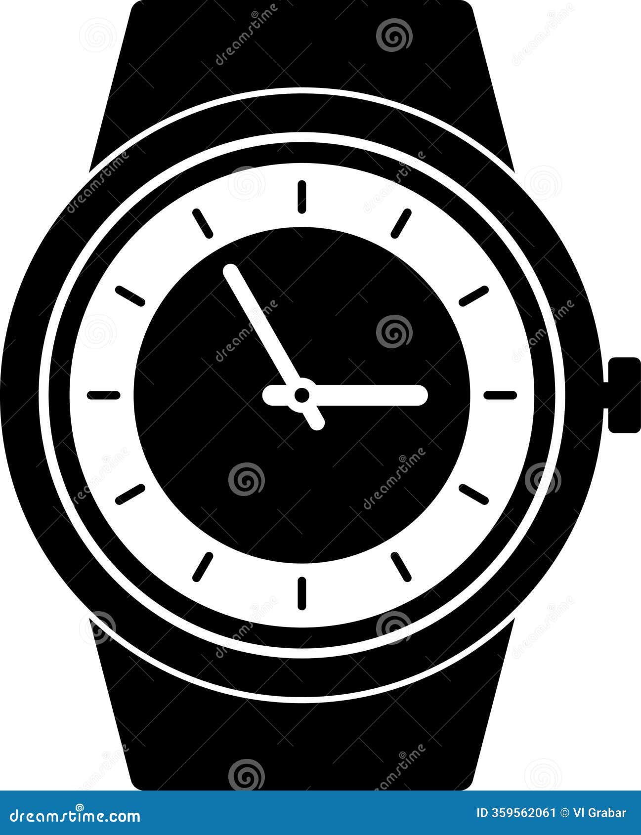 Mechanical Clock Icon. Time Symbol. Clock Time Sign Icon Mechanical ...