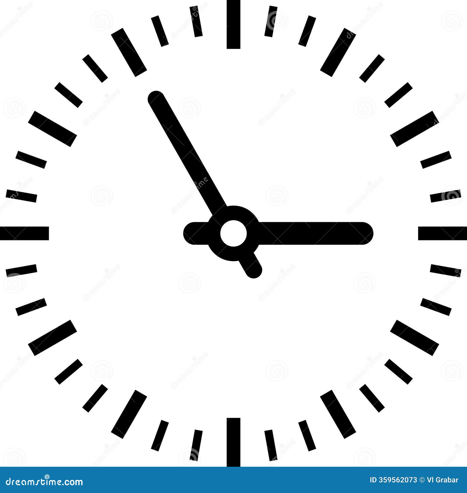 Mechanical Clock Icon. Time Symbol. Clock Time Sign Icon Mechanical ...