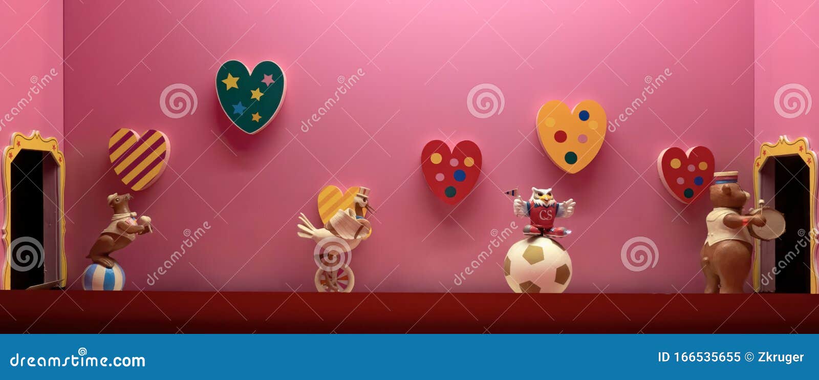Mechanical Clockwork Toy Figurines Stock Image - Image of clockwork ...