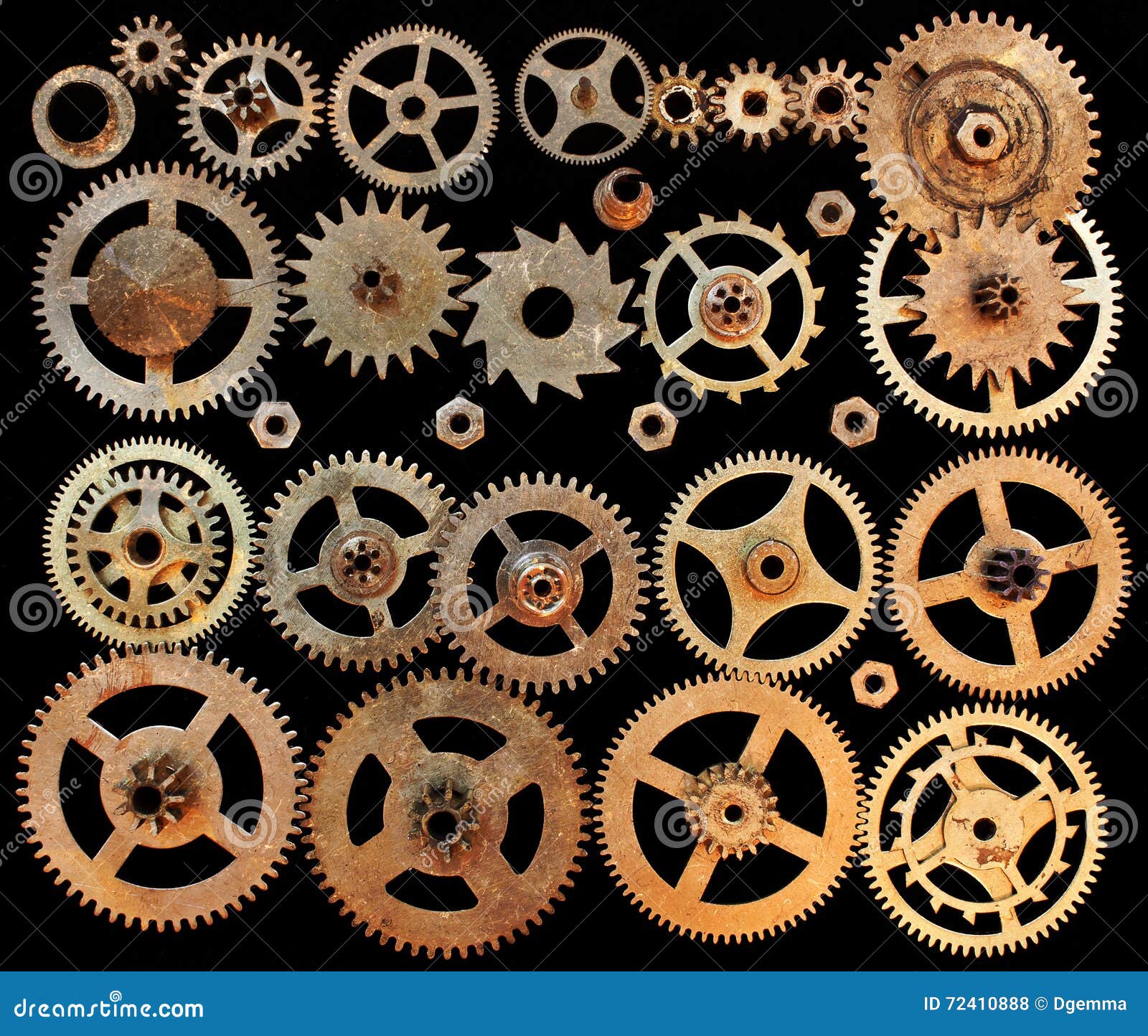 Mechanical Cogs Gears Wheels Stock Photo - Image of abstract, backdrop ...