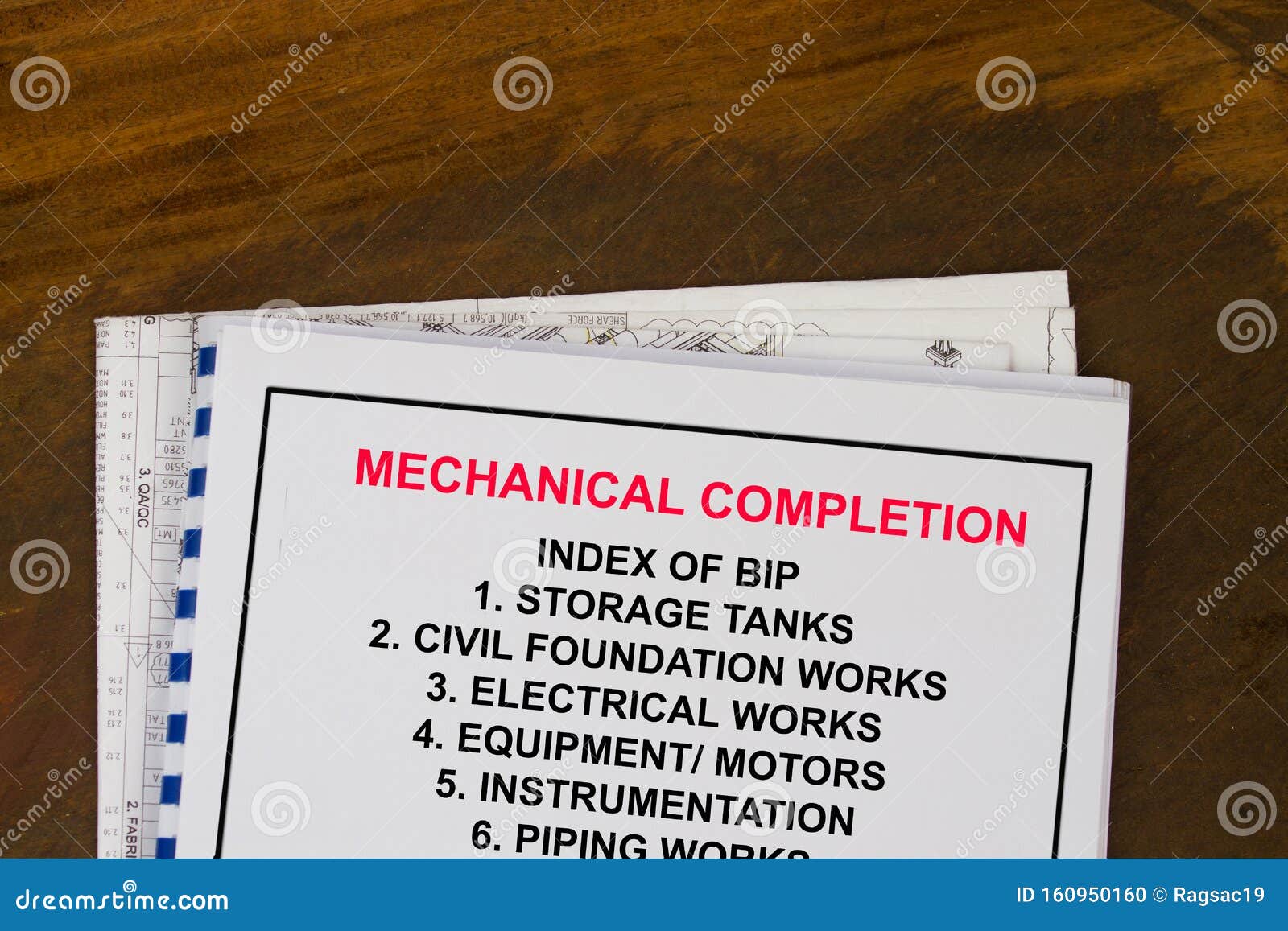 Mechanical Completion Concept Stock Photo - Image of marketing, manage ...
