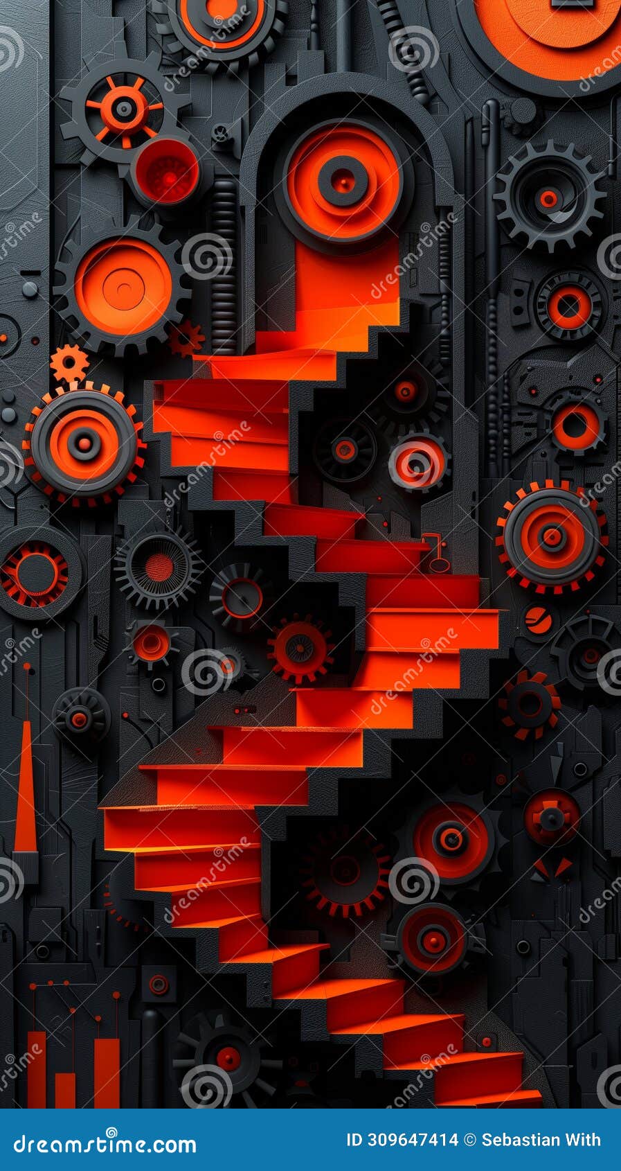 Mechanical Complexity: an Abstract Representation of Gears and Cogs ...