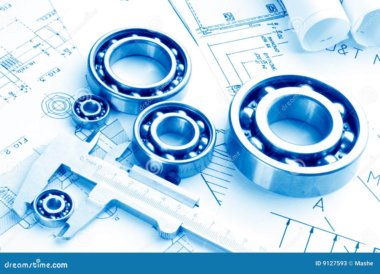 Mechanical Drawing Stock Photo | CartoonDealer.com #9127620